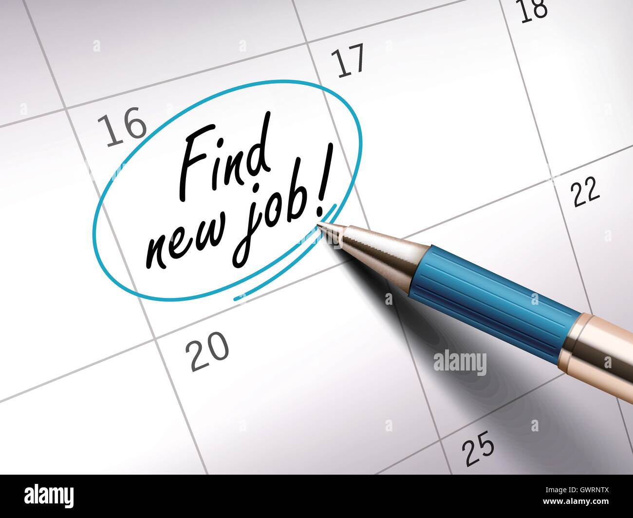 New hire blue Stock Vector Images - Alamy