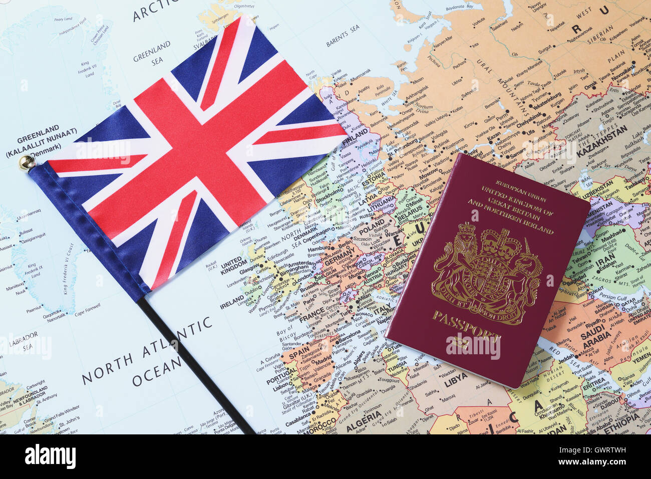 British Passport World Map High Resolution Stock Photography and Images ...