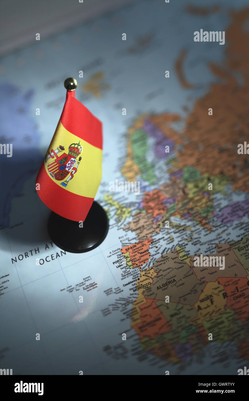 United kingdom spain flag hi-res stock photography and images - Alamy