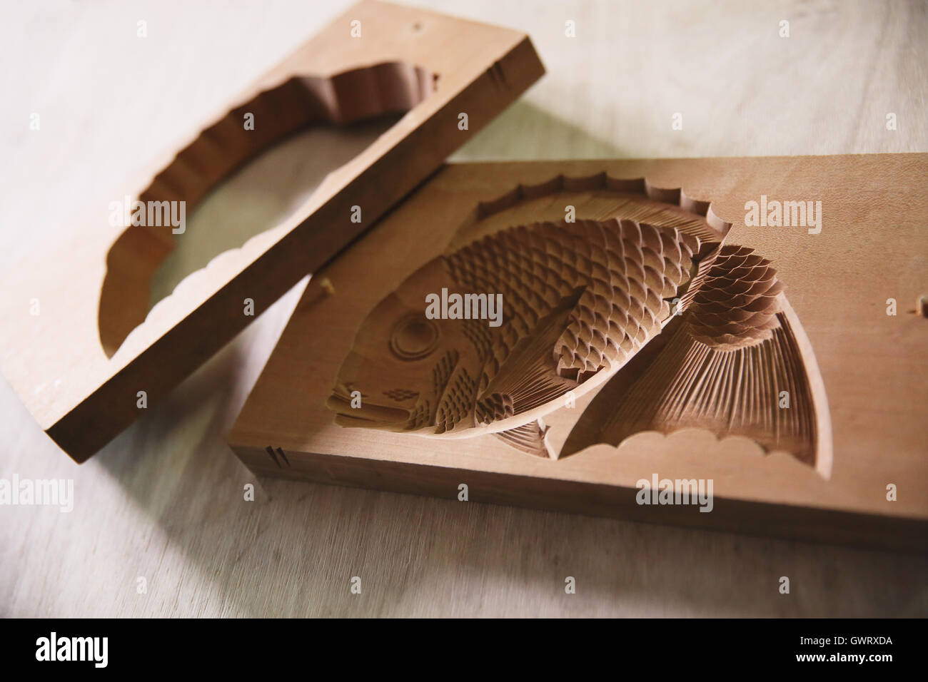 Tools for creating Japanese confectionery Stock Photo - Alamy