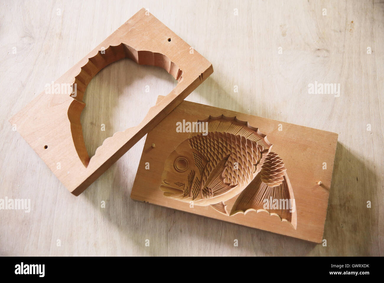 Tools for creating Japanese confectionery Stock Photo - Alamy