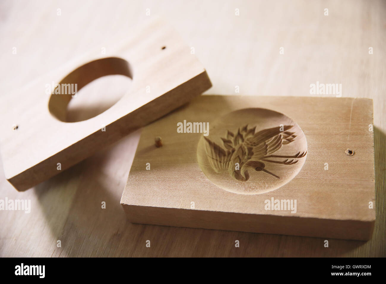 Tools for creating Japanese confectionery Stock Photo - Alamy