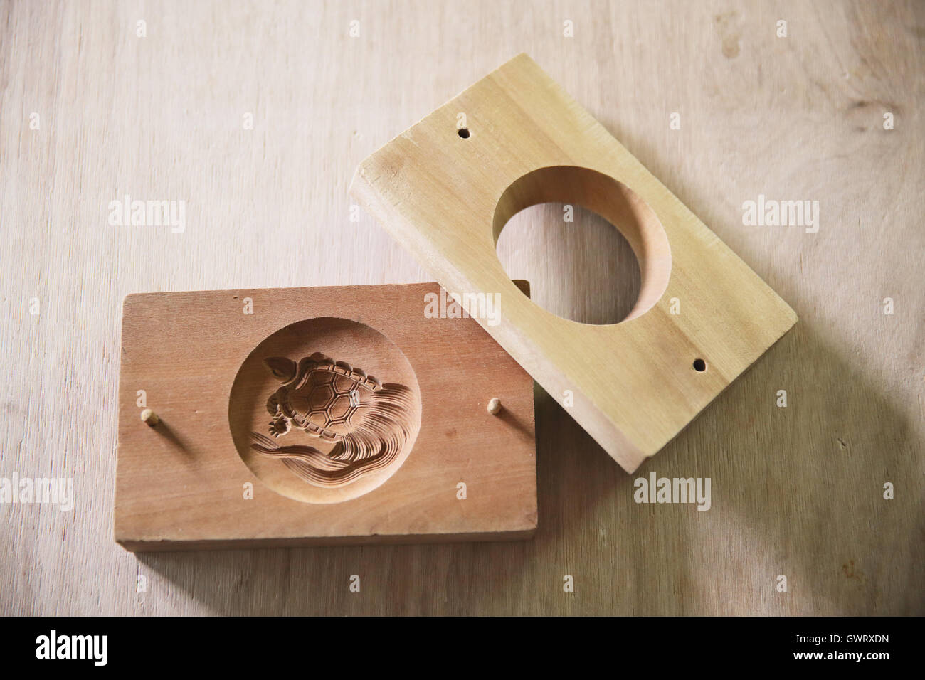Tools for creating Japanese confectionery Stock Photo - Alamy
