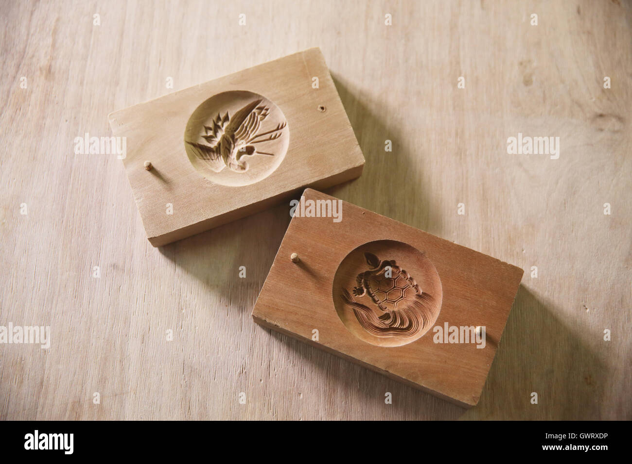 Tools for creating Japanese confectionery Stock Photo - Alamy