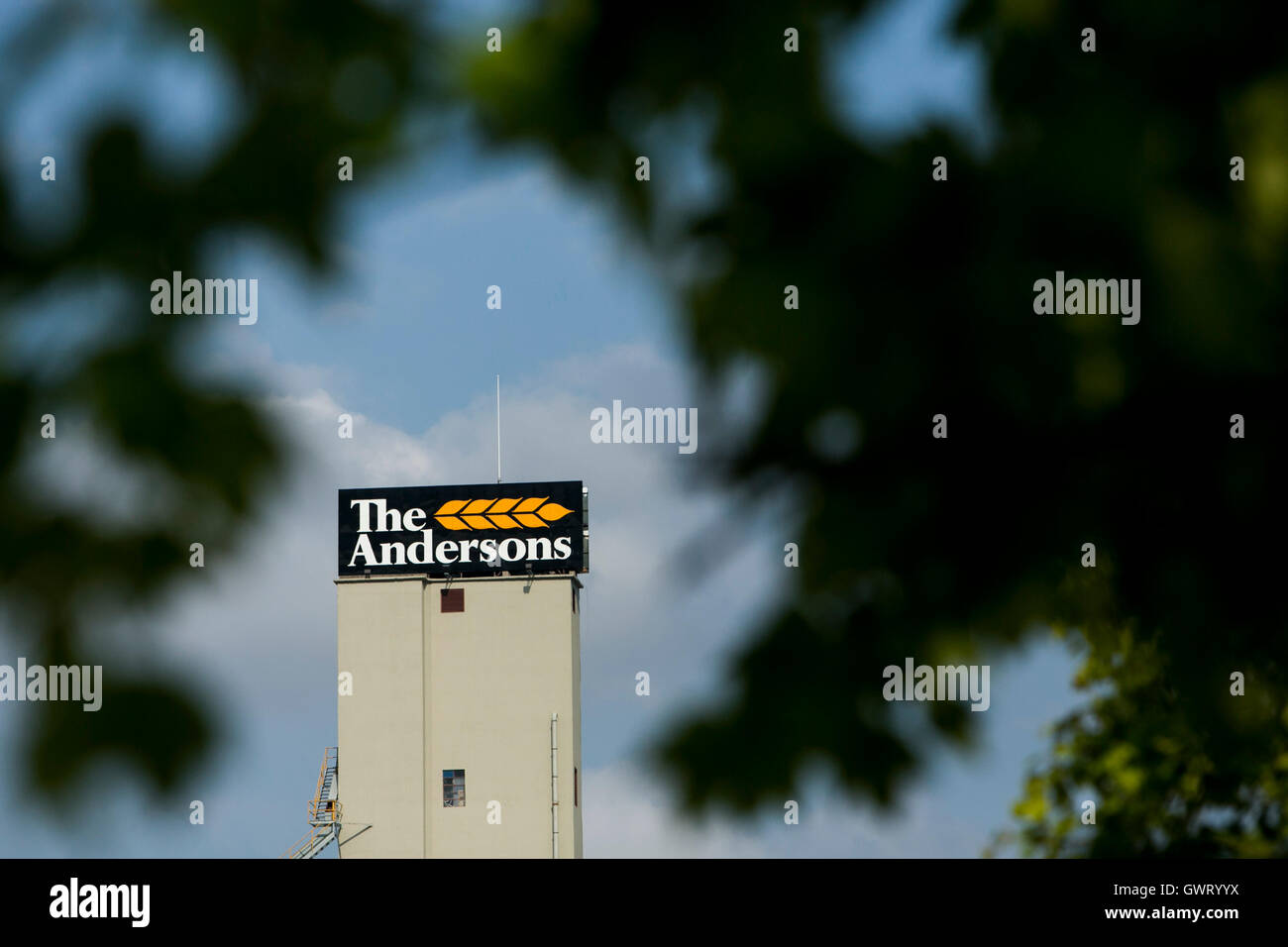 A logo sign outside of a facility occupied by The Andersons, Inc., in ...