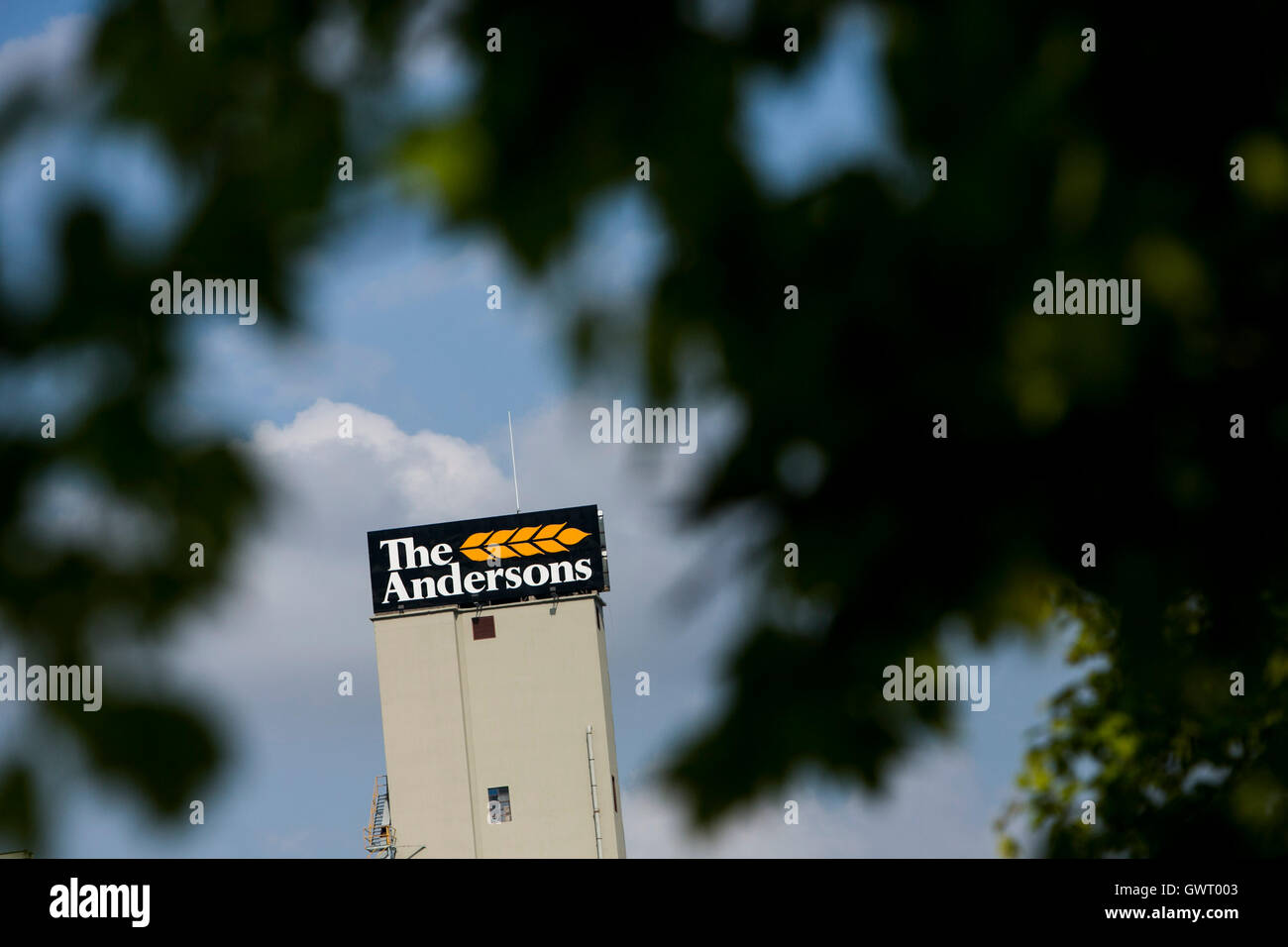 A logo sign outside of a facility occupied by The Andersons, Inc., in ...