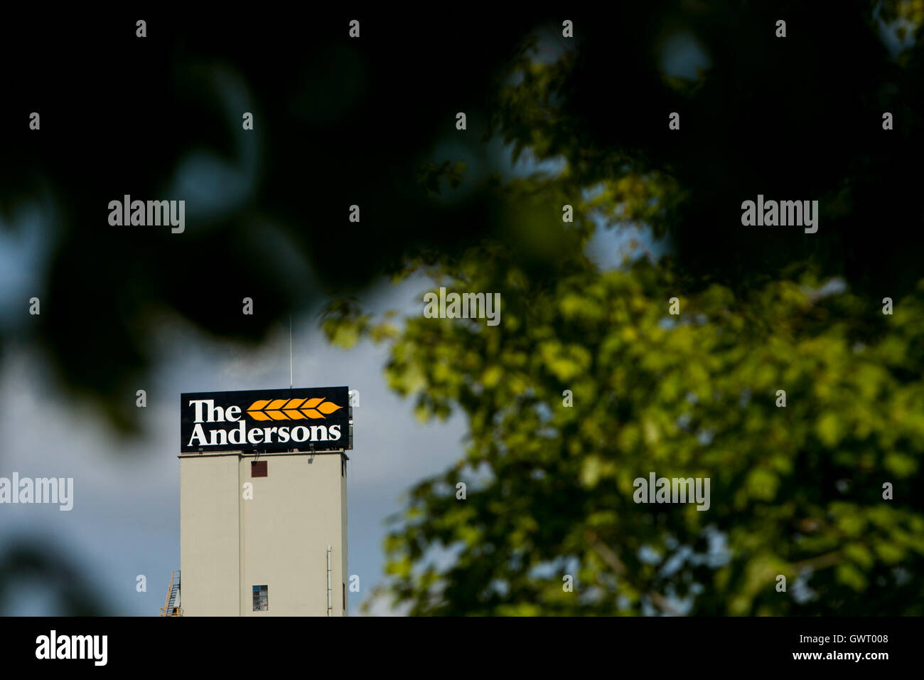 A logo sign outside of a facility occupied by The Andersons, Inc., in ...