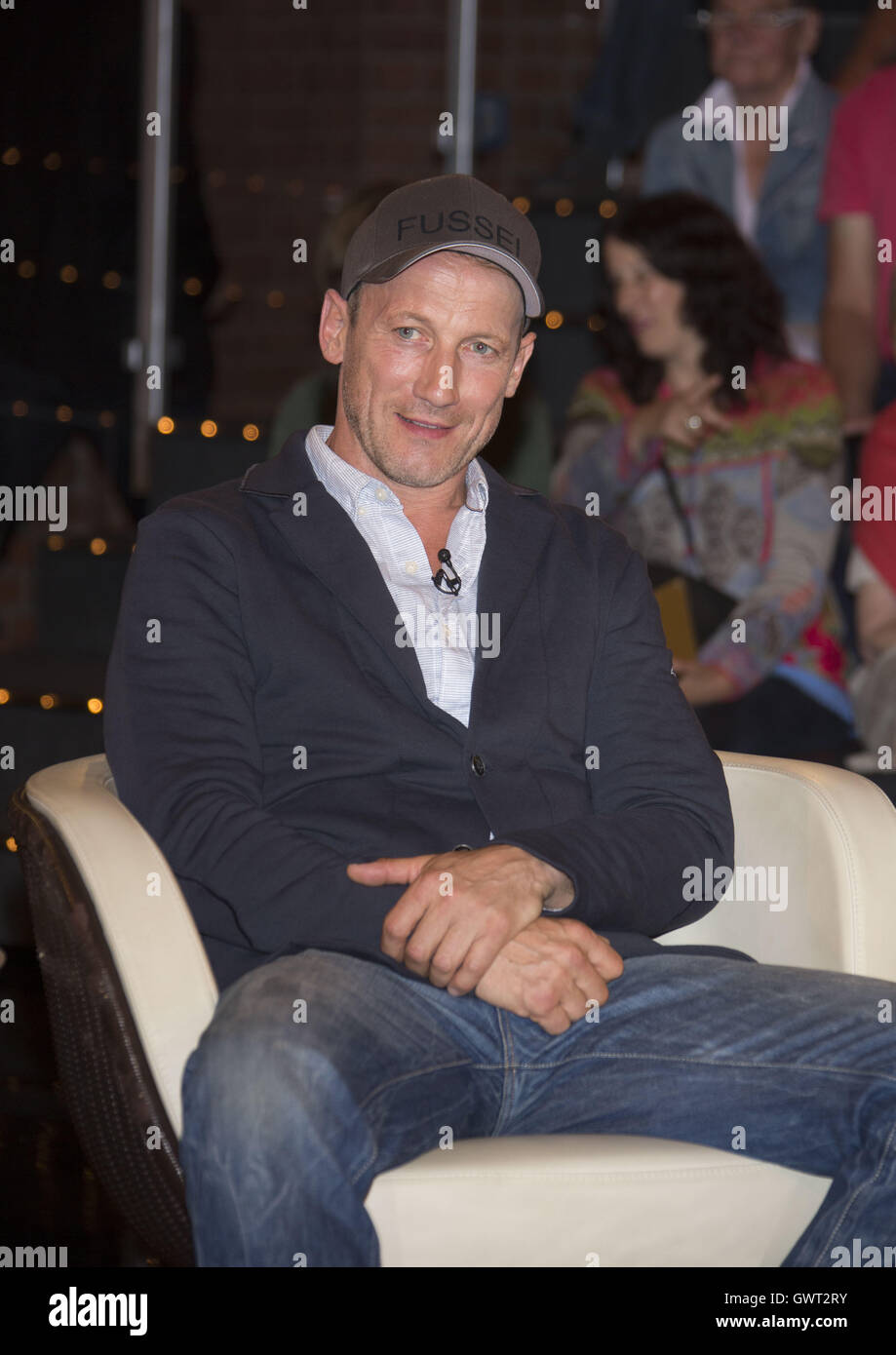 German ZDF TV Talkshow Markus Lanz at Fernsehmacher-Studio Featuring ...