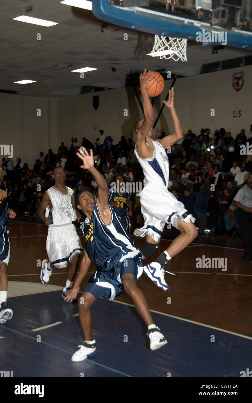 high school basketball game Stock Photo - Alamy