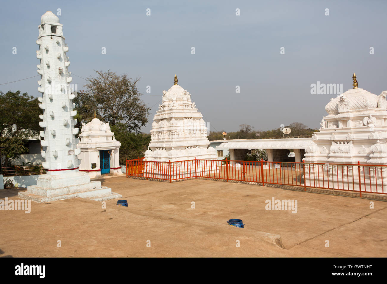 Anantha Padmanabha Swamy Temple at Ananthagiri Hills Stock Photo - Alamy