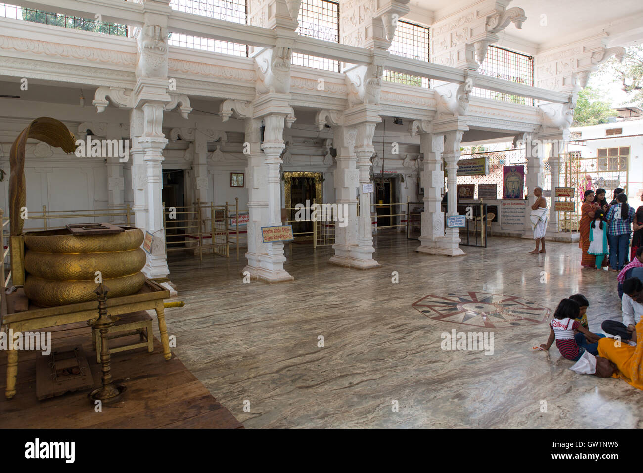 Anantha Padmanabha Swamy Temple at Ananthagiri Hills Stock Photo - Alamy
