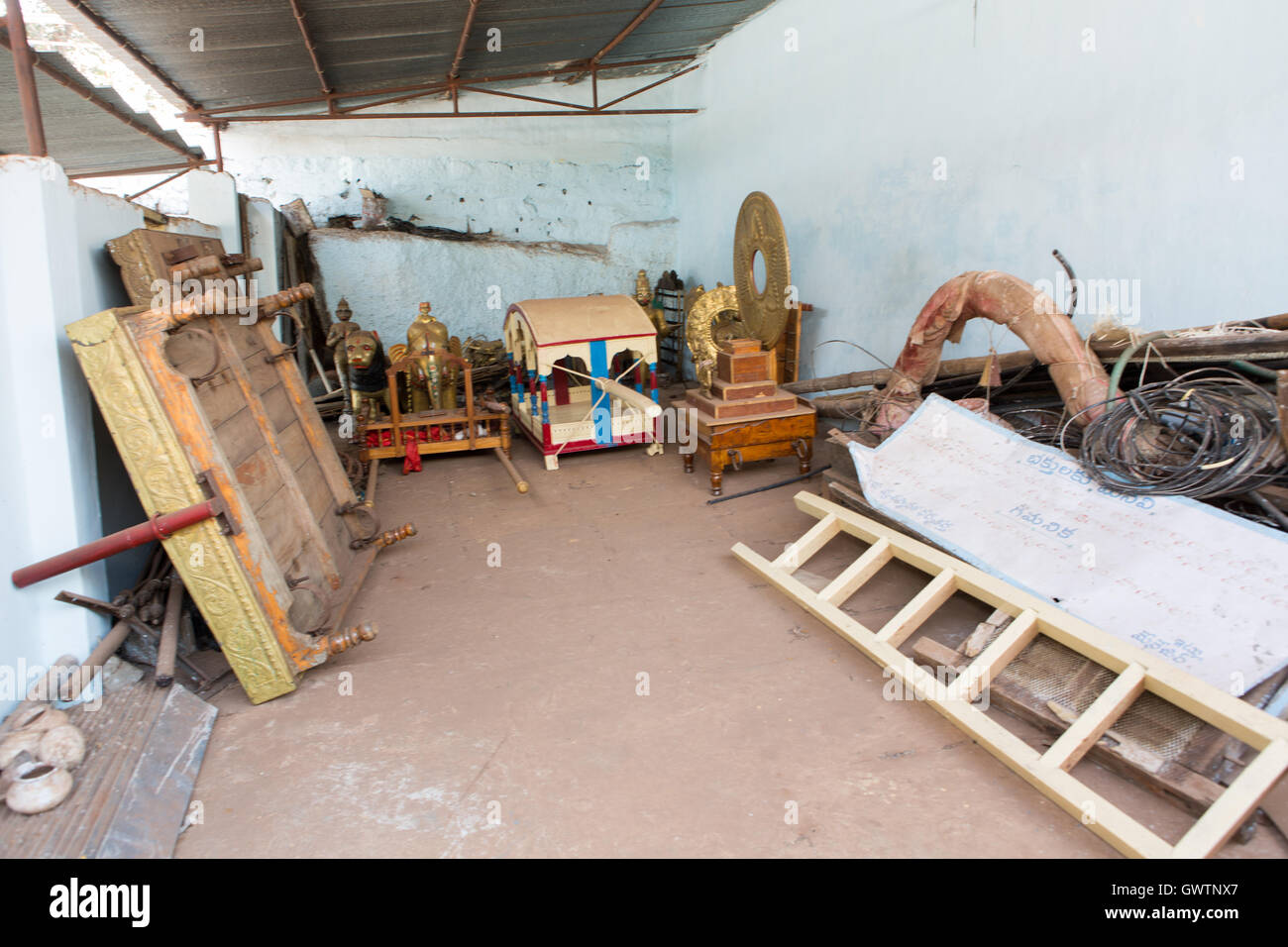 Anantha Padmanabha Swamy Temple at Ananthagiri Hills Stock Photo - Alamy