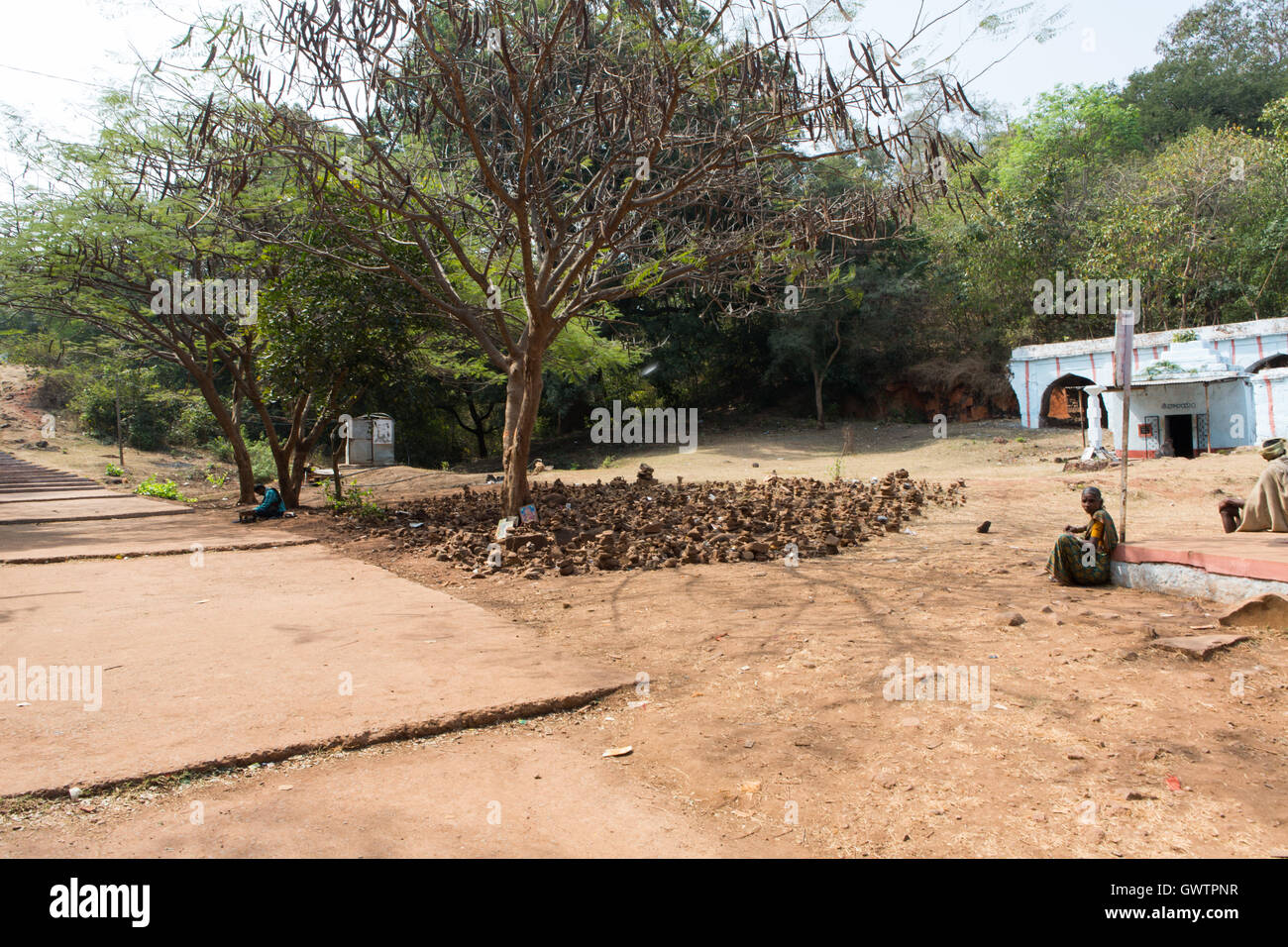 Anantha Padmanabha Swamy Temple at Ananthagiri Hills Stock Photo - Alamy