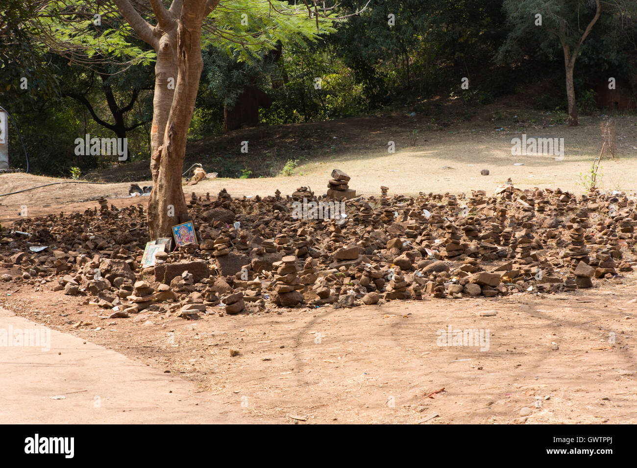 Anantha Padmanabha Swamy Temple at Ananthagiri Hills Stock Photo - Alamy