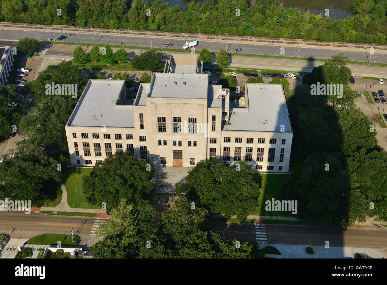 State Capitol Annex building in Baton Rouge Stock Photo - Alamy