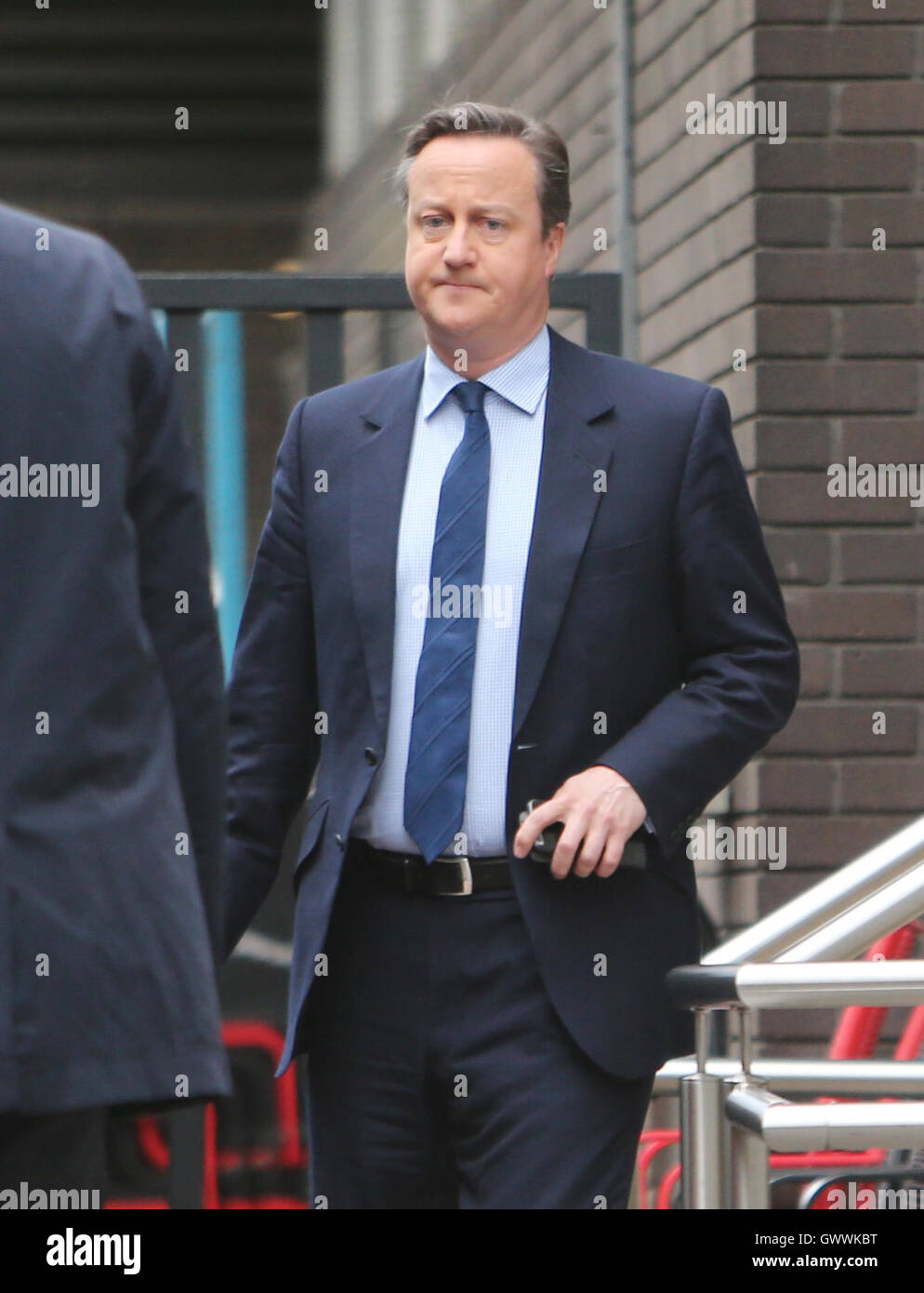 David Cameron outside ITV Studios Featuring: David Cameron Where ...
