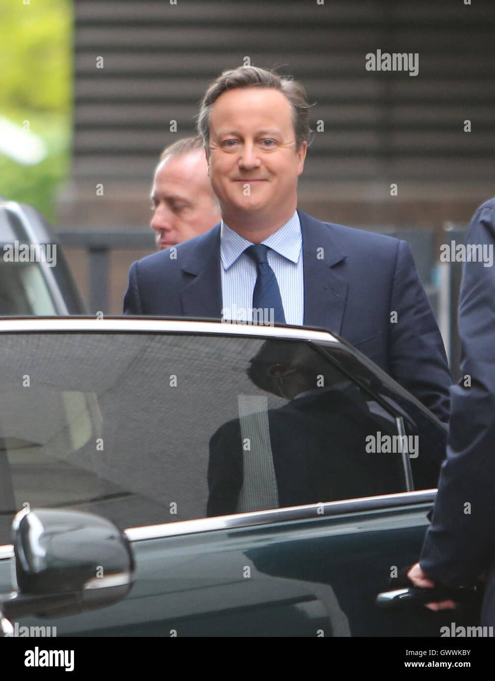 David Cameron outside ITV Studios Featuring: David Cameron Where ...