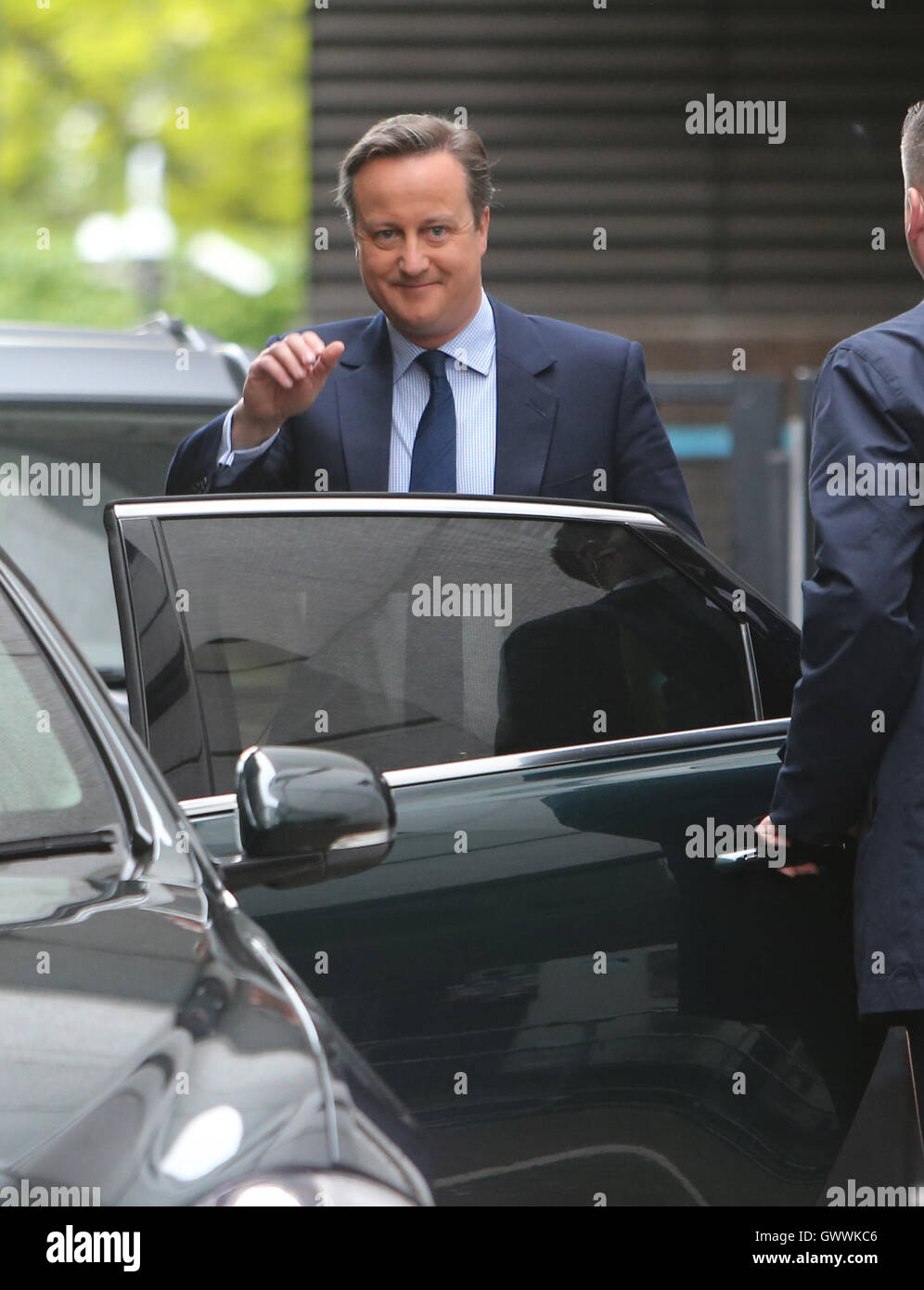 David Cameron outside ITV Studios Featuring: David Cameron Where ...