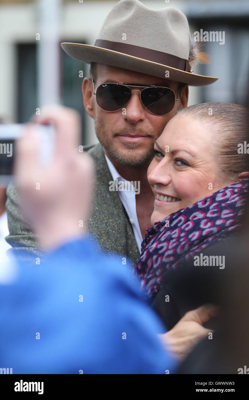 Matt Goss outside ITV Studios today Featuring: Matt Goss Where: London ...