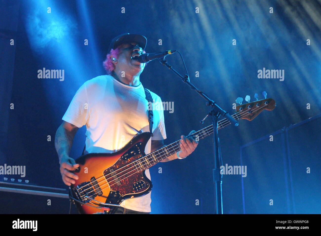 Deftones perform at Wembley Arena Featuring: Sergio Vega Where: London ...