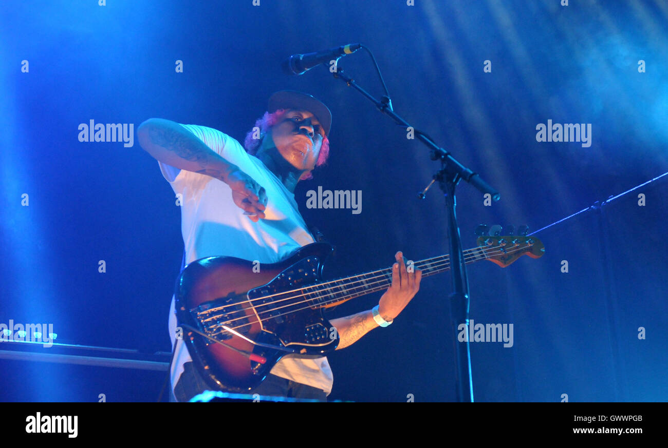 Deftones perform at Wembley Arena Featuring: Sergio Vega Where: London ...