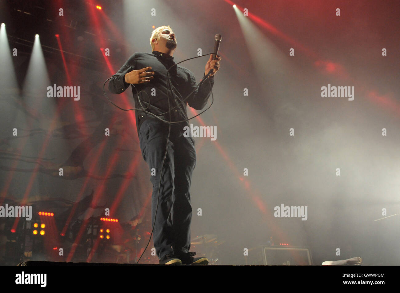 Deftones perform at Wembley Arena Featuring: Chino Moreno Where: London ...