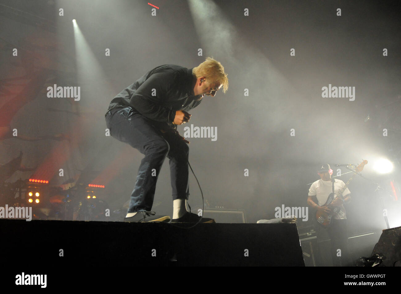 Deftones perform at Wembley Arena Featuring: Chino Moreno Where: London ...