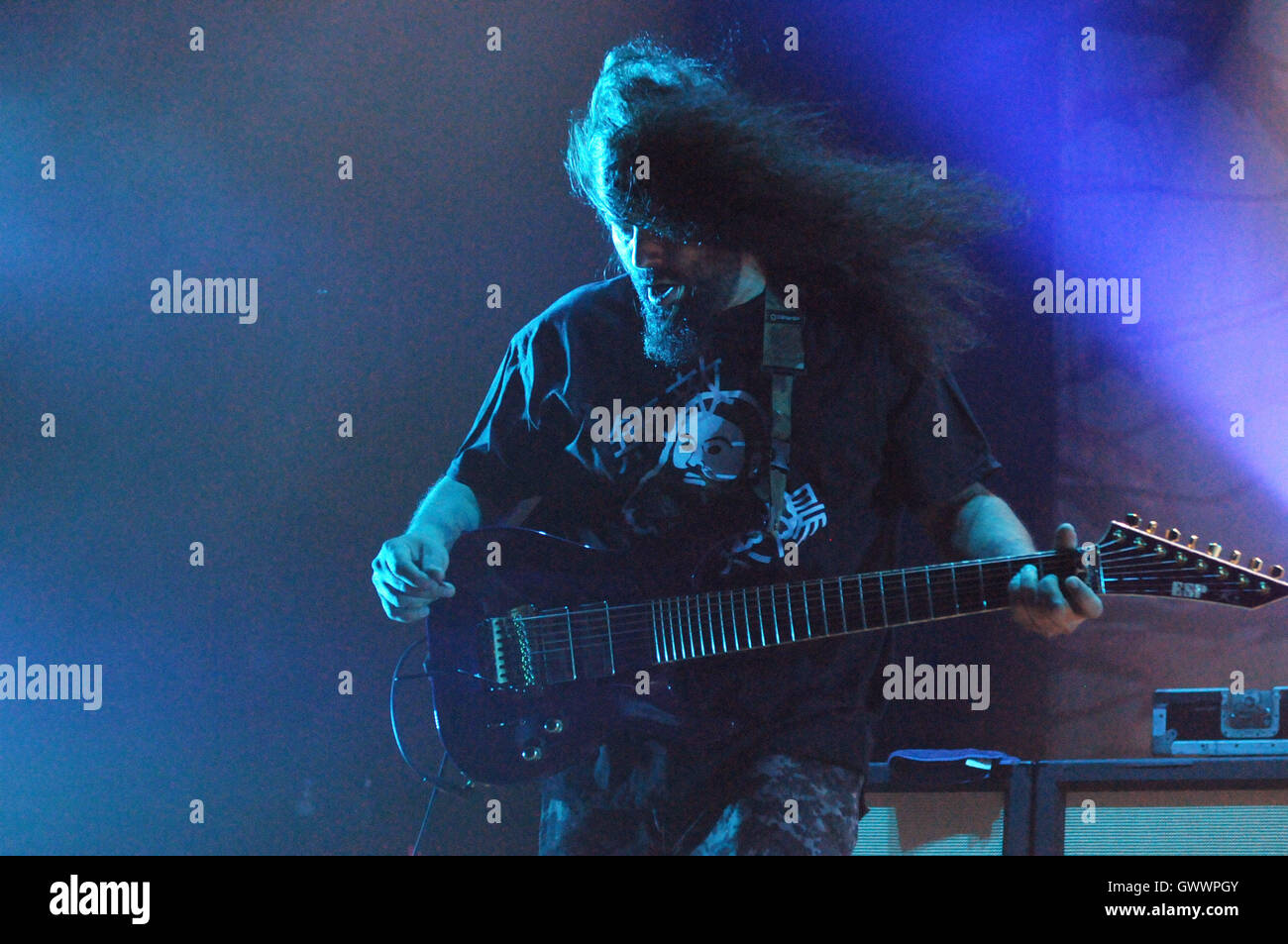 Deftones perform at Wembley Arena Featuring: Stephen Carpenter Where ...