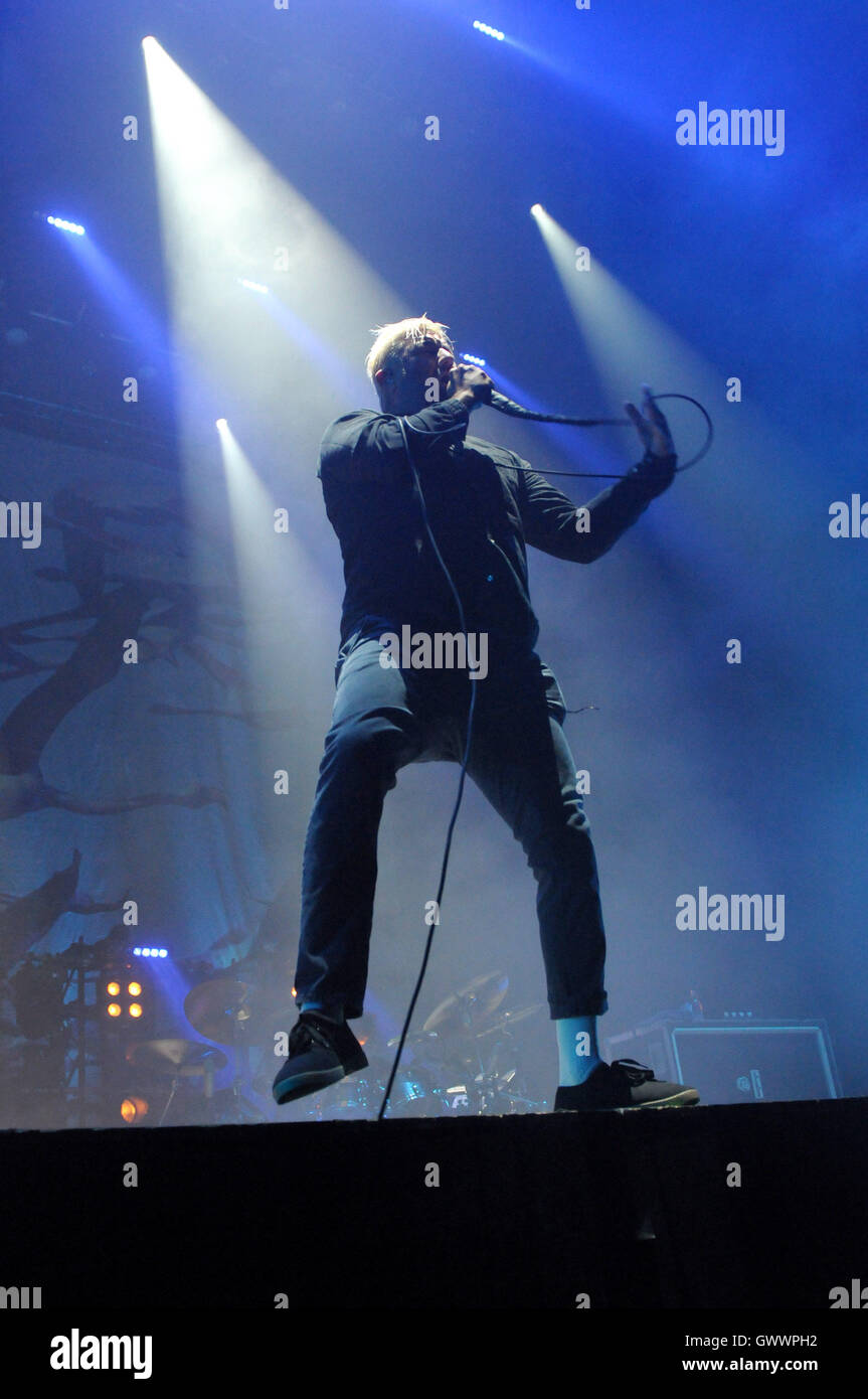 Deftones perform at Wembley Arena Featuring: Chino Moreno Where: London ...
