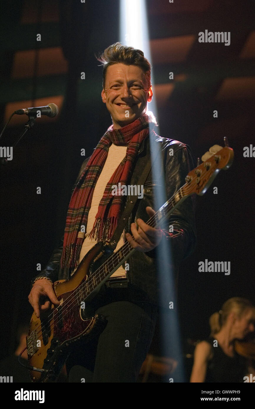 Travis performs with the BBC Scottish Symphony Orchestra at the ...