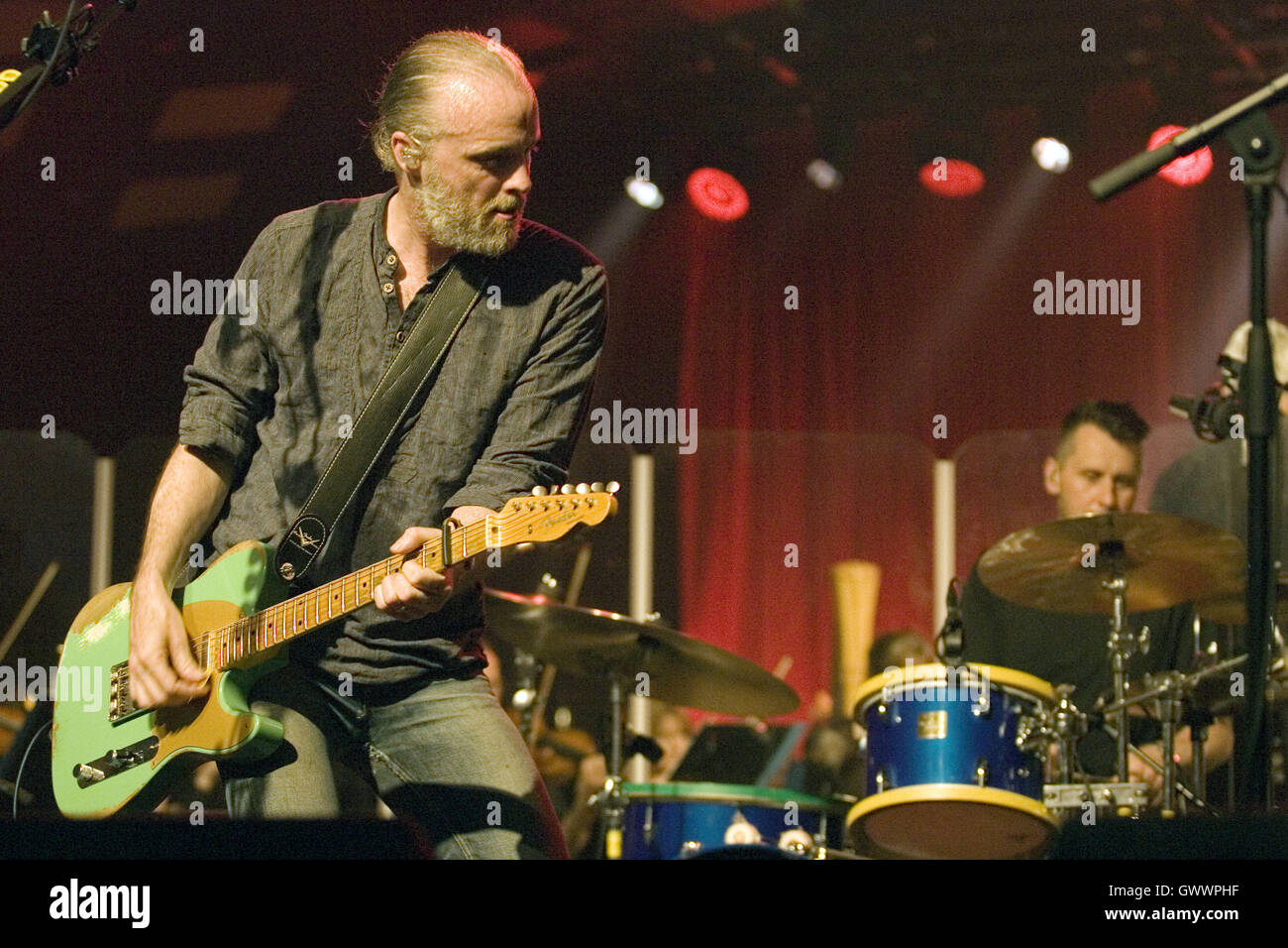 Travis performs with the BBC Scottish Symphony Orchestra at the ...