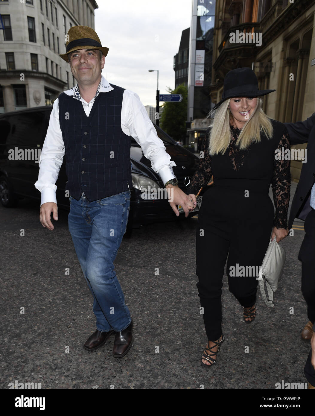 Guests arrive at Coronation Street star Ryan Thomas' leaving party at ...