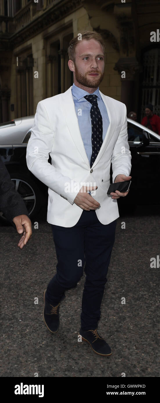 Guests arrive at Coronation Street star Ryan Thomas' leaving party at ...