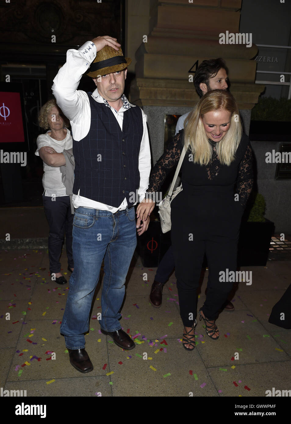 Guests arrive at Coronation Street star Ryan Thomas' leaving party at ...