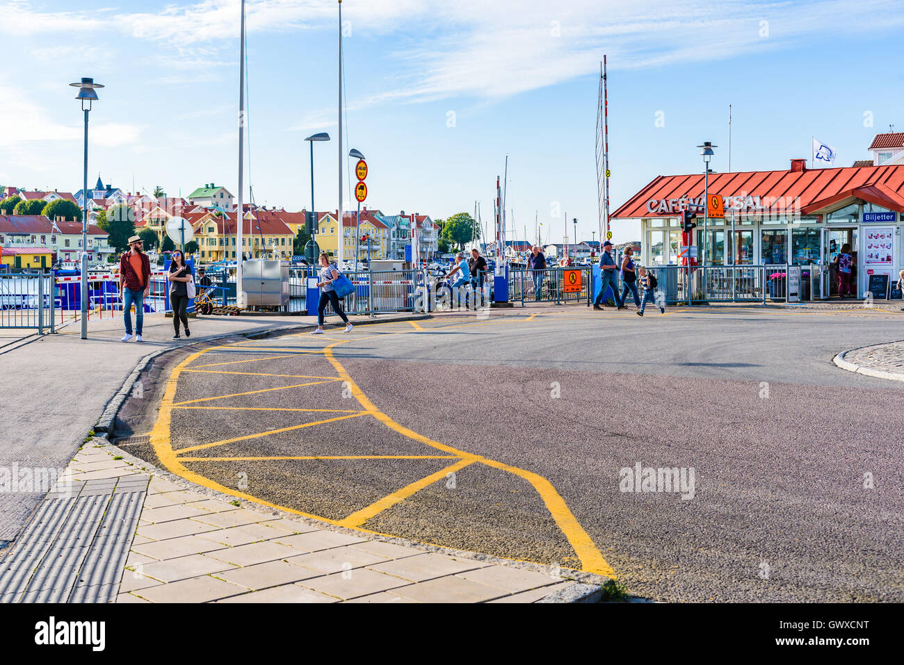 Marstrand, Sweden - September 8, 2016: Environmental documentary of the ...