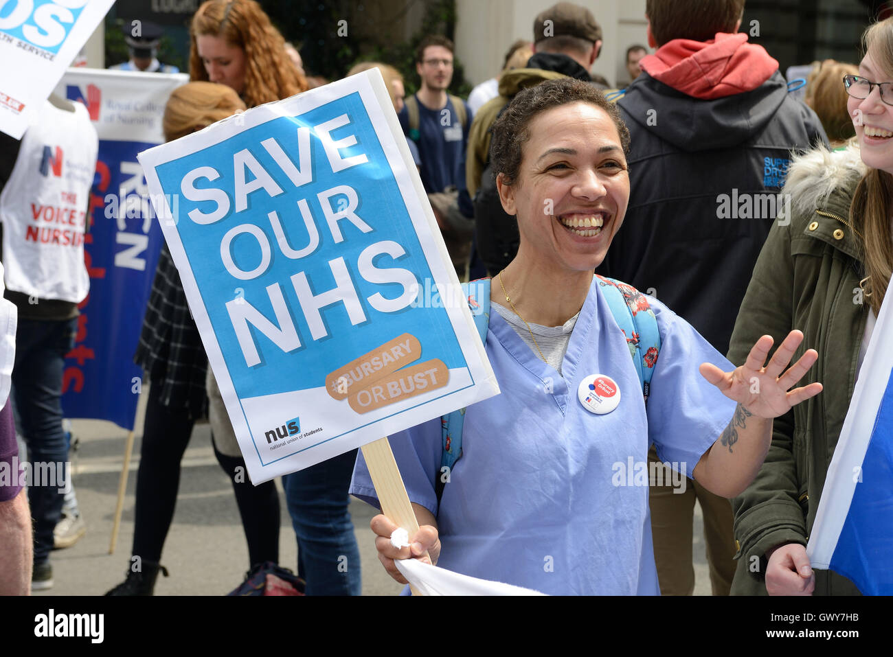 NHS students,Green Party leader Natalie Bennett and Vivienne Westwood ...