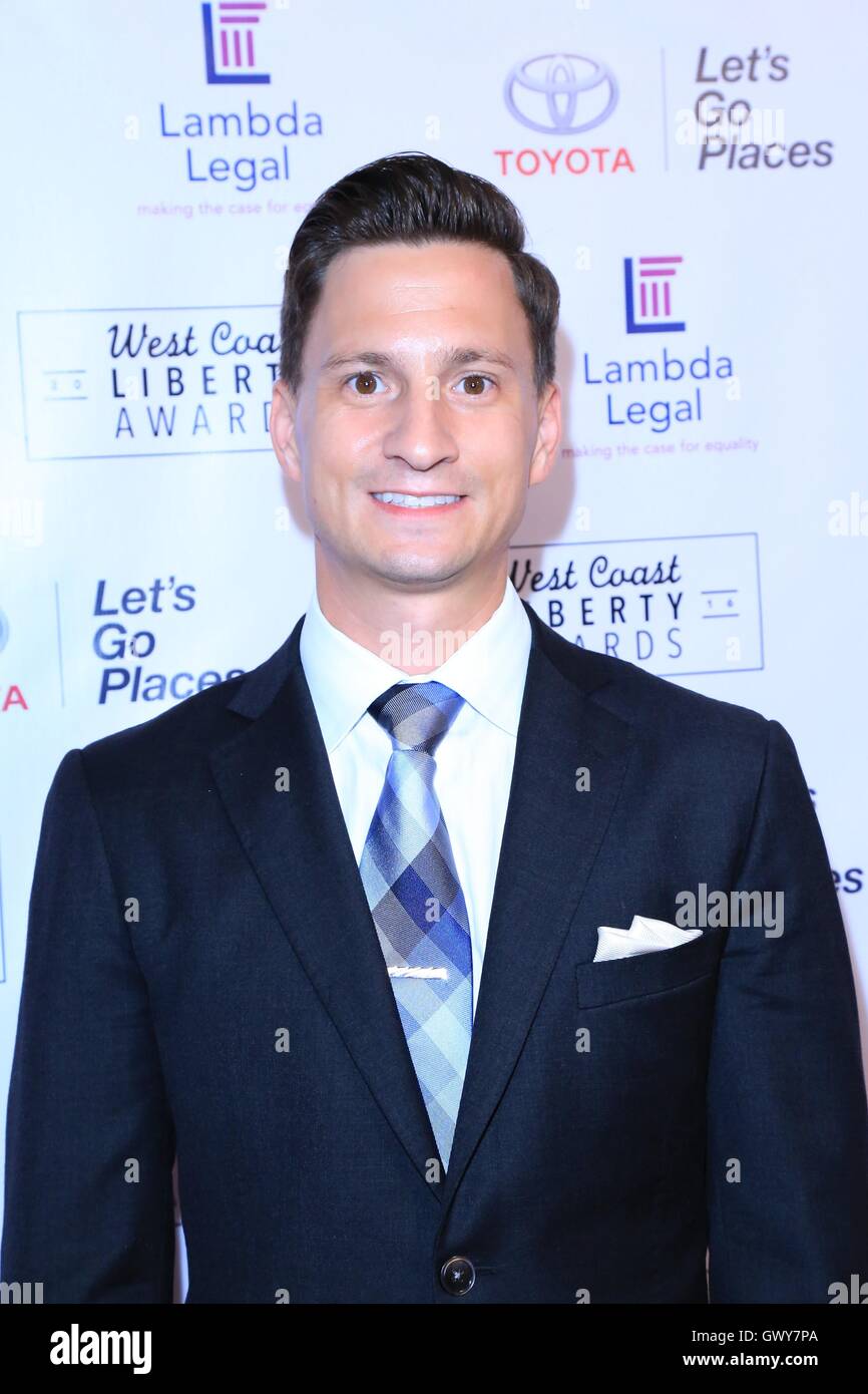 Guests arrive at the Lambda Legal 2016 West Coast Liberty Awards Gala ...