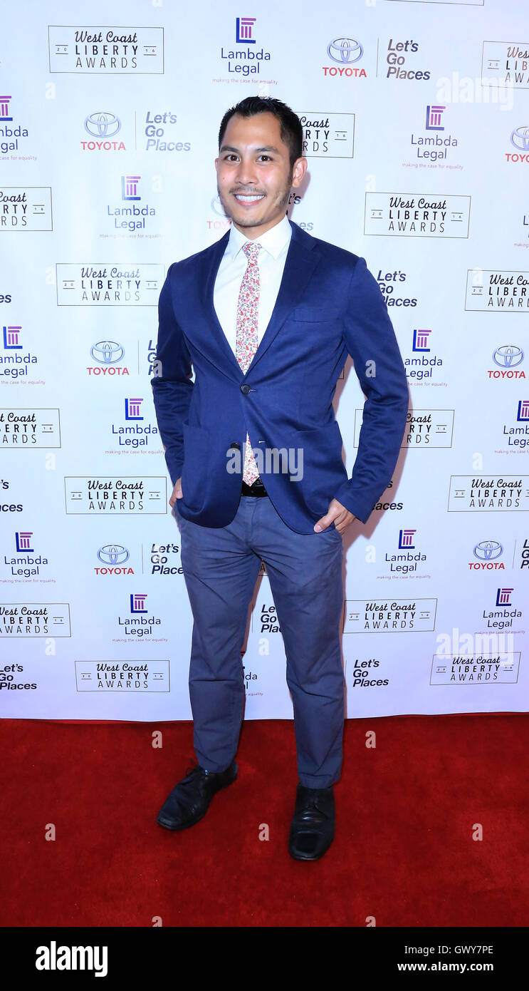 Guests arrive at the Lambda Legal 2016 West Coast Liberty Awards Gala ...