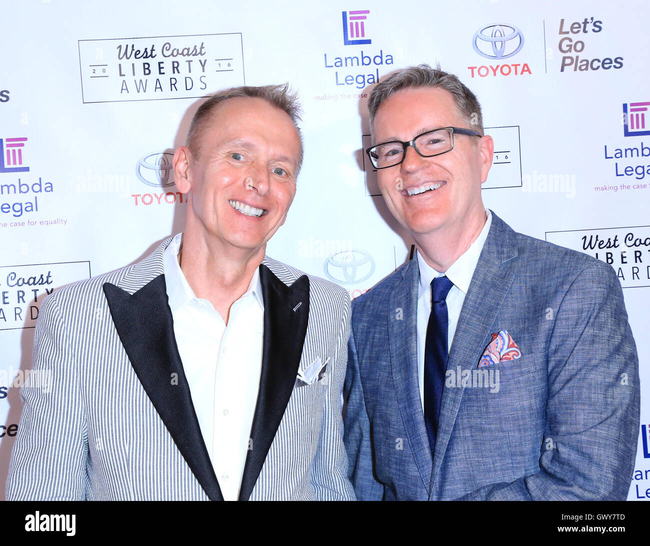 Guests arrive at the Lambda Legal 2016 West Coast Liberty Awards Gala ...