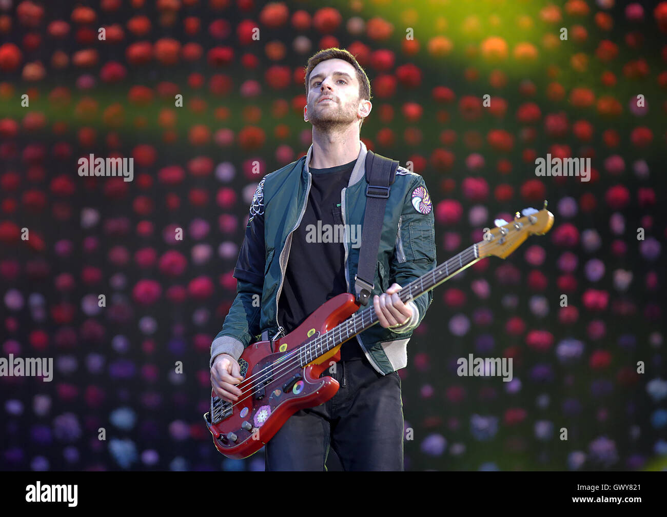 Coldplay perform at Manchester's Etihad Stadium Featuring: Coldplay ...