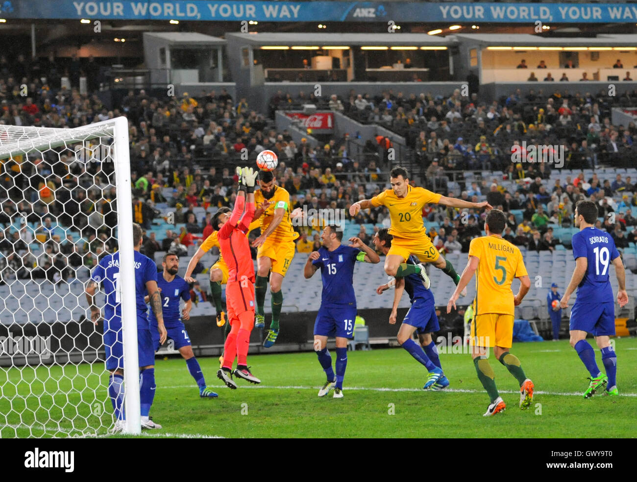 Australia vs greece hi-res stock photography and images - Alamy