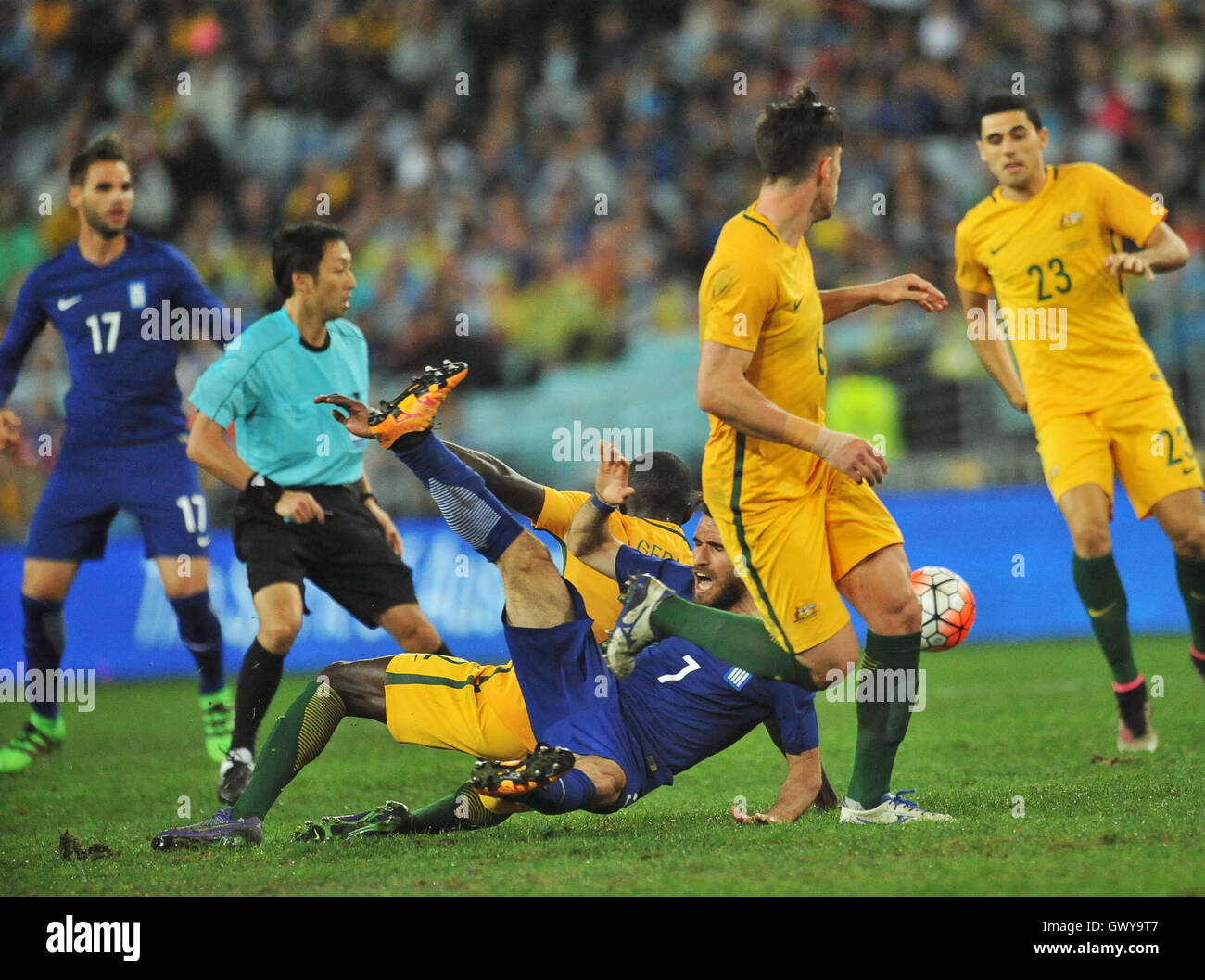 Australia vs greece hi-res stock photography and images - Alamy