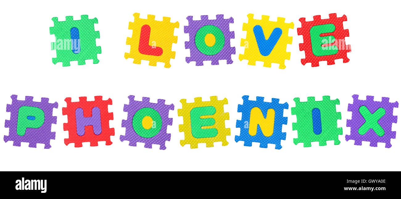 The word phoenix hi-res stock photography and images - Alamy