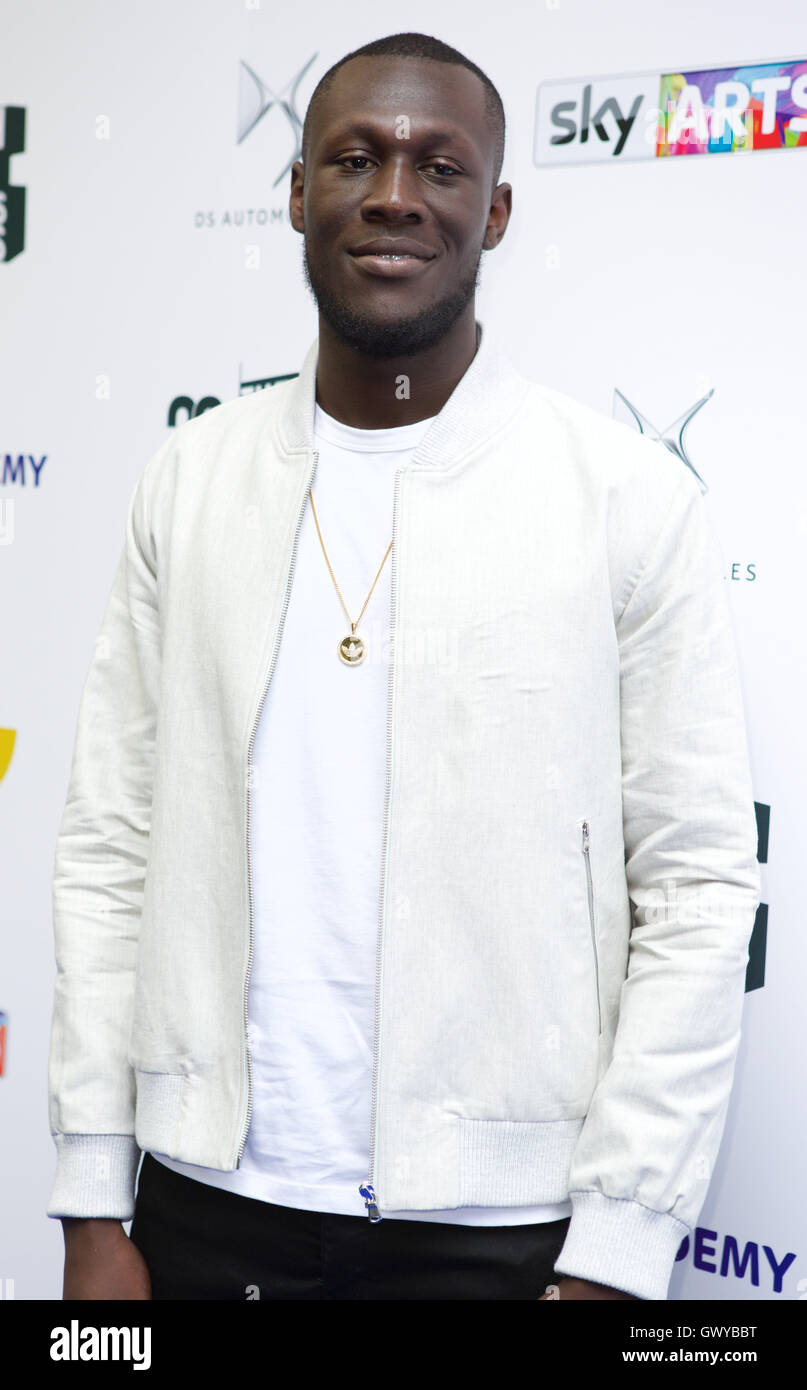 The Southbank Sky Arts Awards 2016 - Arrivals Featuring: Stormzy aka ...