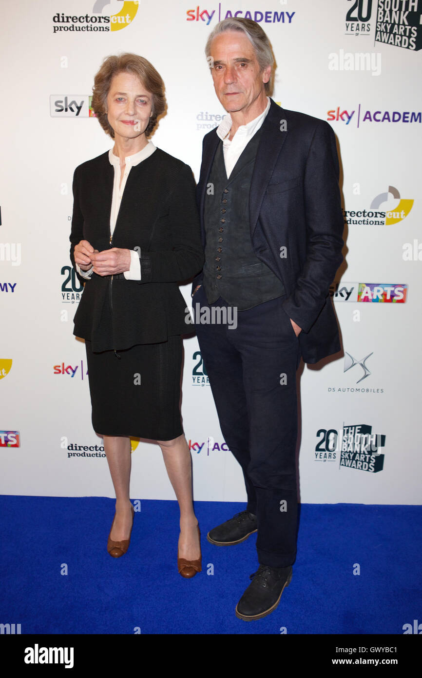 The Southbank Sky Arts Awards 2016 - Arrivals Featuring: Charlotte ...