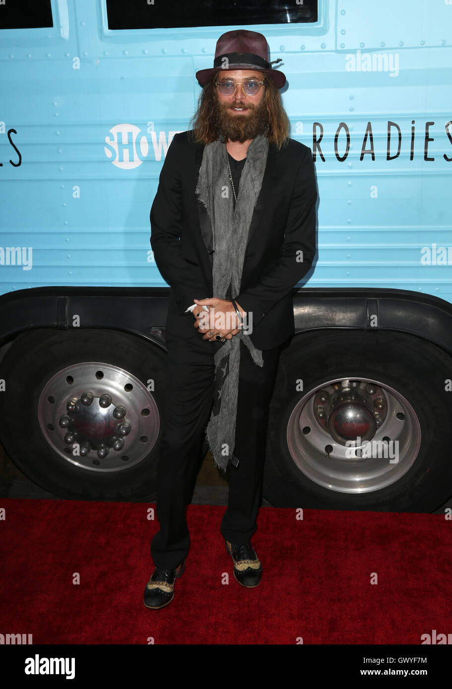 Premiere For Showtime's "Roadies" Featuring: Christopher Backus Where ...