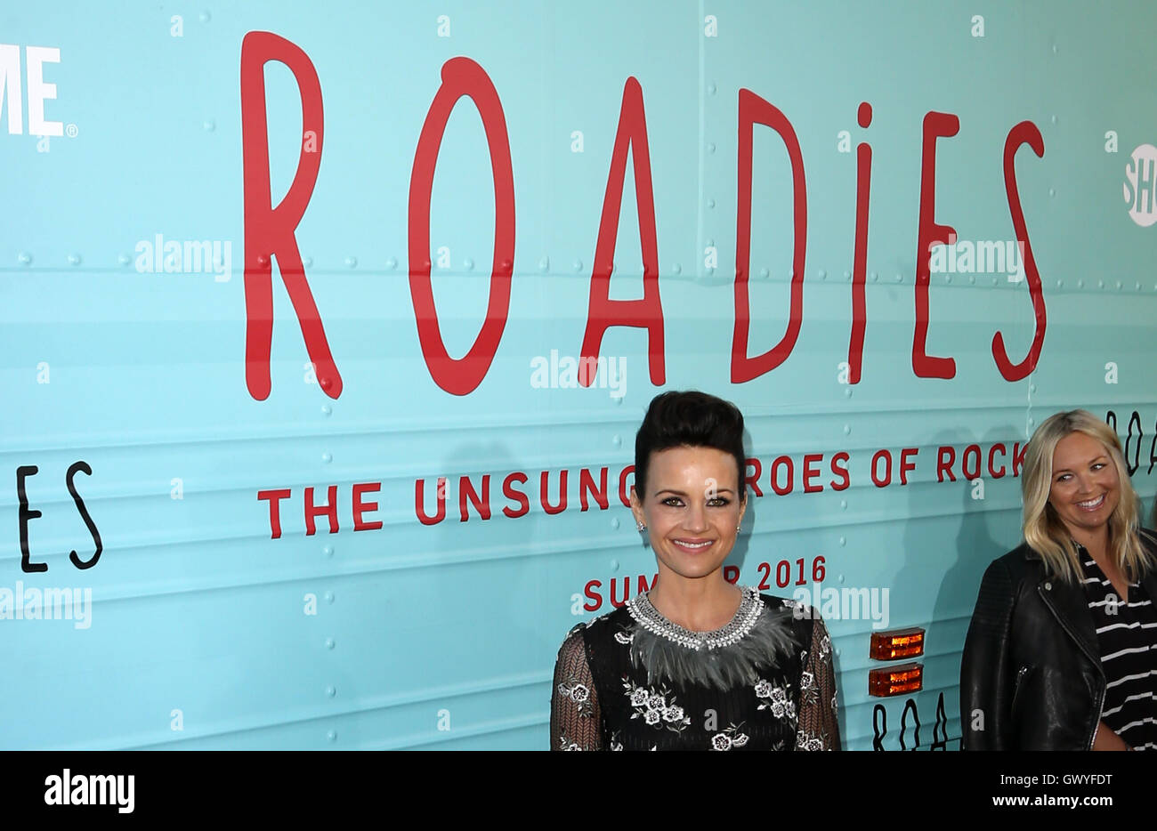 Premiere For Showtime's "Roadies" Featuring: Carla Gugino Where: Los ...
