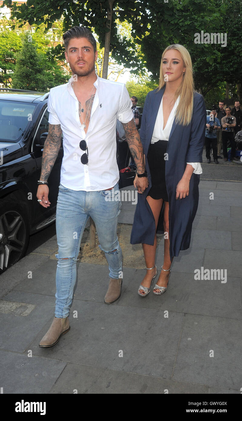 Amy Childs Summer collection showcase held at Beach Blanket Babylon ...