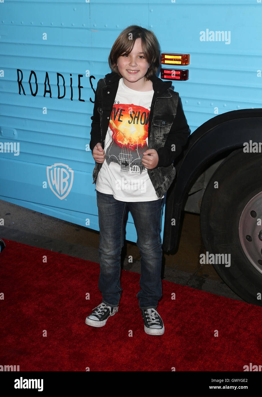 Premiere For Showtime's "Roadies" Featuring: Ethan Michael Mora Where ...