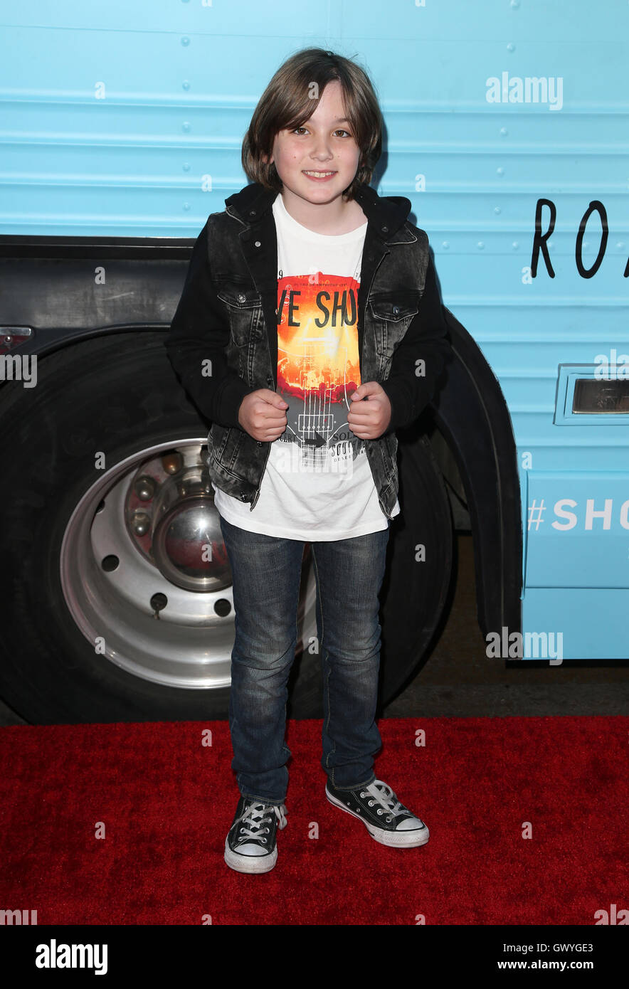 Premiere For Showtime's "Roadies" Featuring: Ethan Michael Mora Where: Los Angeles, California ...